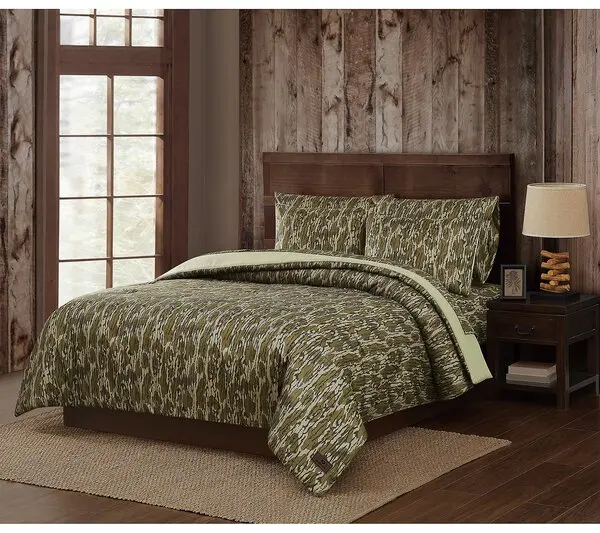 MOSSY OAK Bottom Land 7 Piece King Comforter Se T - One-color
