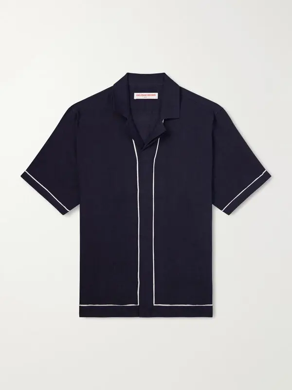 Orlebar Brown Maitan Linen Shirt