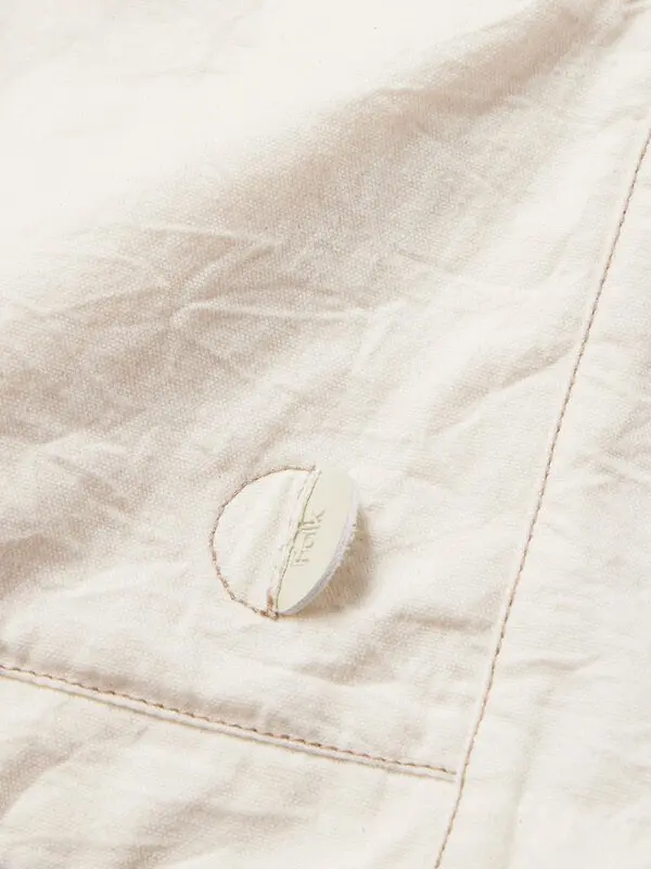 Folk Anniversary Cotton-twill Jacket - Neutrals