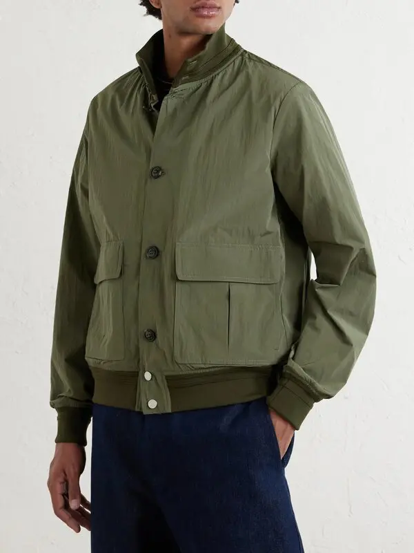 VALSTAR Valstarino Shell Bomber Jacket - Green