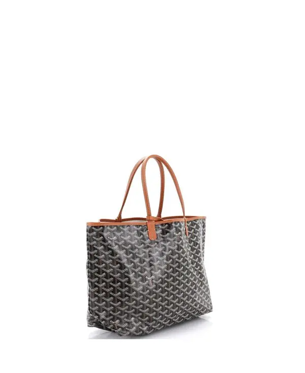 Goyard Saint Louis Pm Tote Coated Canvas - Brown