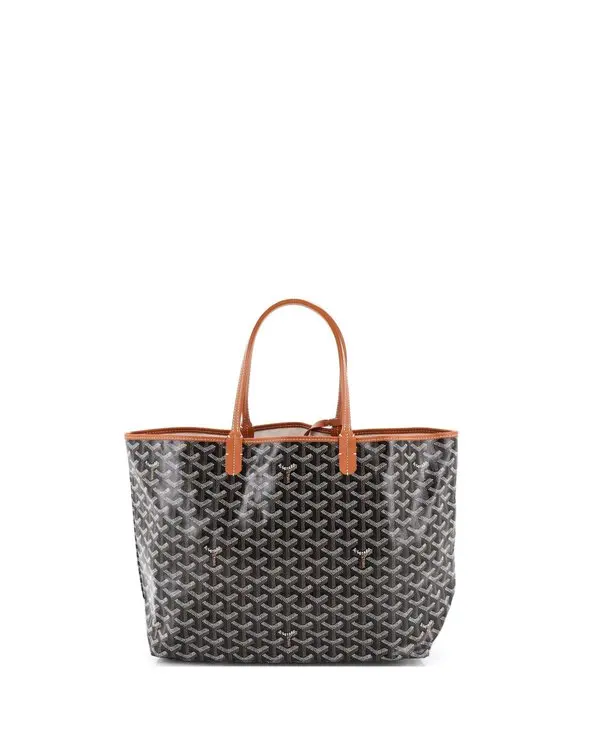 Goyard Saint Louis Pm Tote Coated Canvas - Brown
