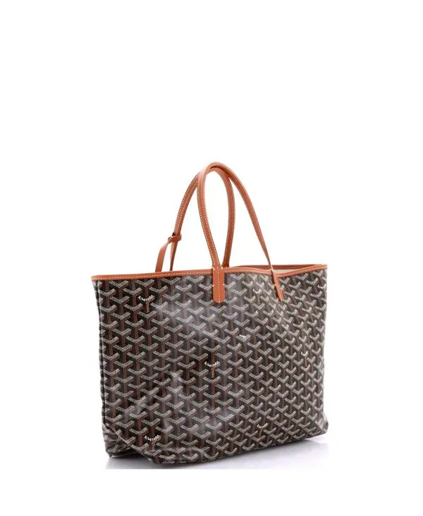 Goyard Saint Louis Pm Tote Coated Canvas - Brown