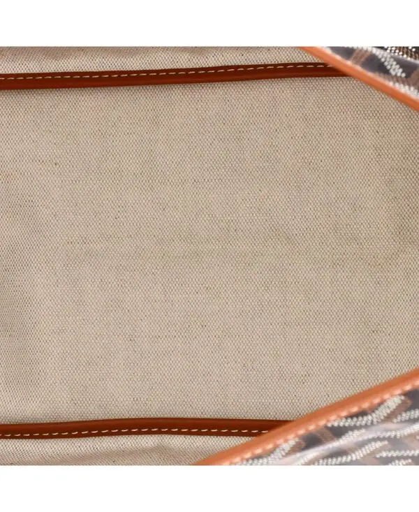 Goyard Saint Louis Pm Tote Coated Canvas - Brown