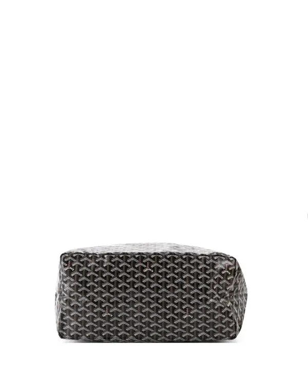 Goyard Gm Saint Louis Tote Coated Canvas - Black