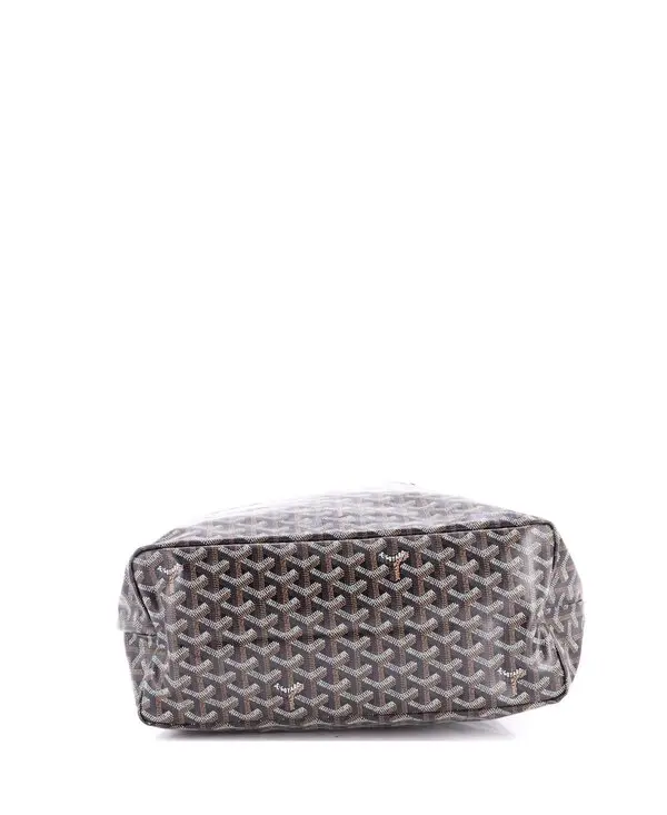 Goyard Saint Louis Pm Tote Coated Canvas - Black