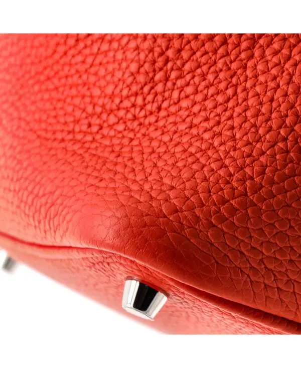 Hermès Pm Picotin Lock Bag Clemence - Orange