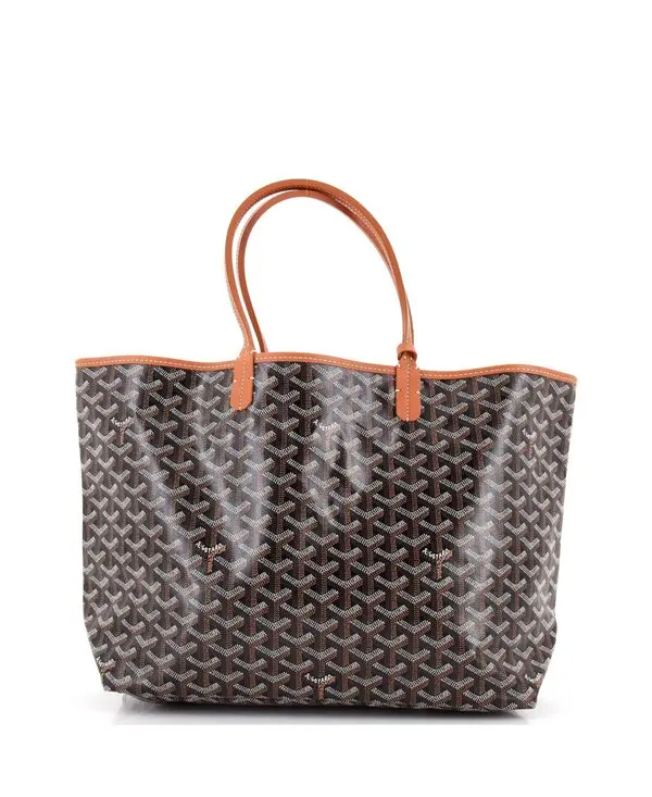 Goyard Pm Saint Louis Tote Coated Canvas - Brown