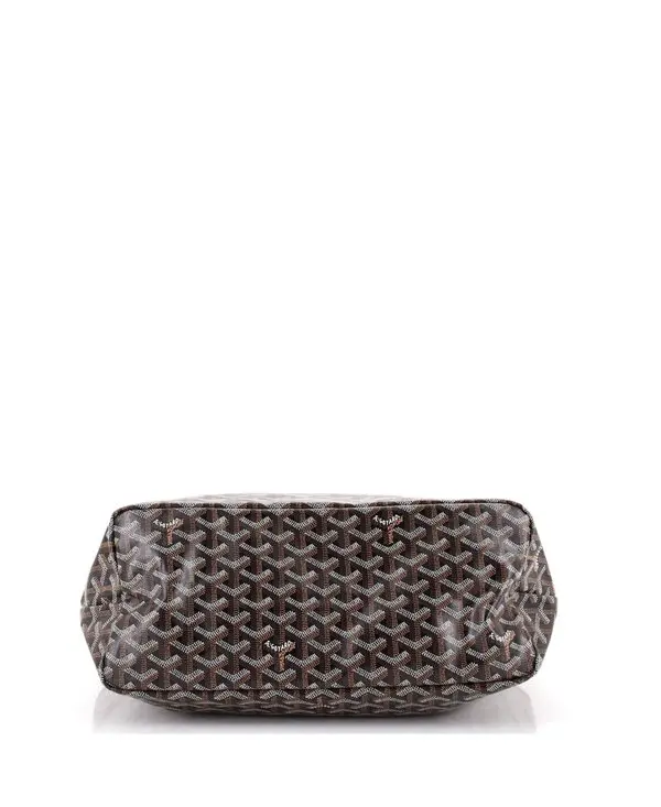 Goyard Pm Saint Louis Tote Coated Canvas - Brown