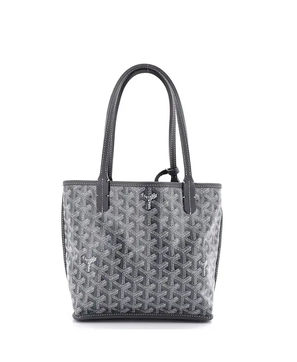 Goyard Anjou Reversible Tote Coated Canvas - Gray