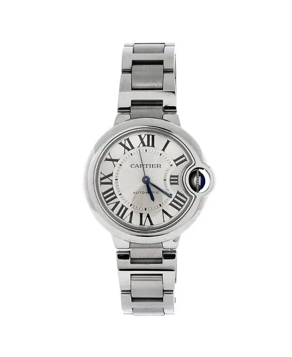 CARTIER Ballon Bleu De Automatic Watch 33mm - Dial Color: Silver