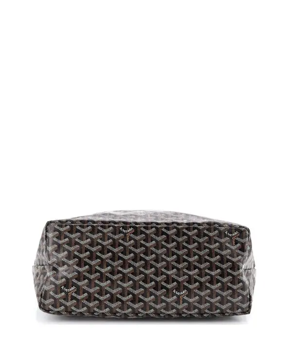 Goyard Saint Louis Pm Tote Coated Canvas - Black