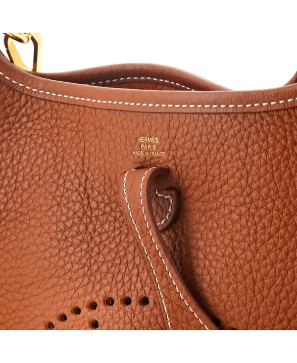 Hermès Tpm Evelyne Gen Iii Clemence - Brown