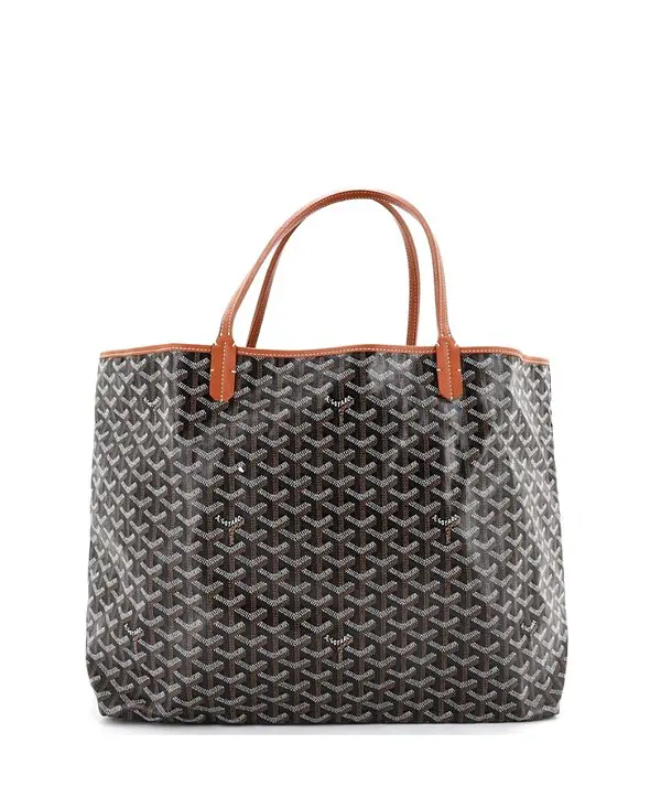 Goyard Gm Saint Louis Tote Coated Canvas - Brown
