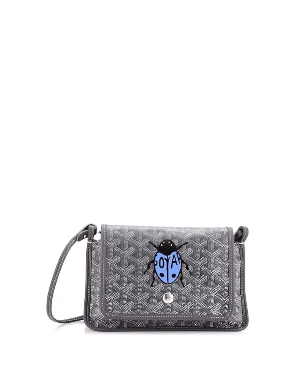 Goyard Plumet Clutch Wallet Printed Coated Canvas - Gray