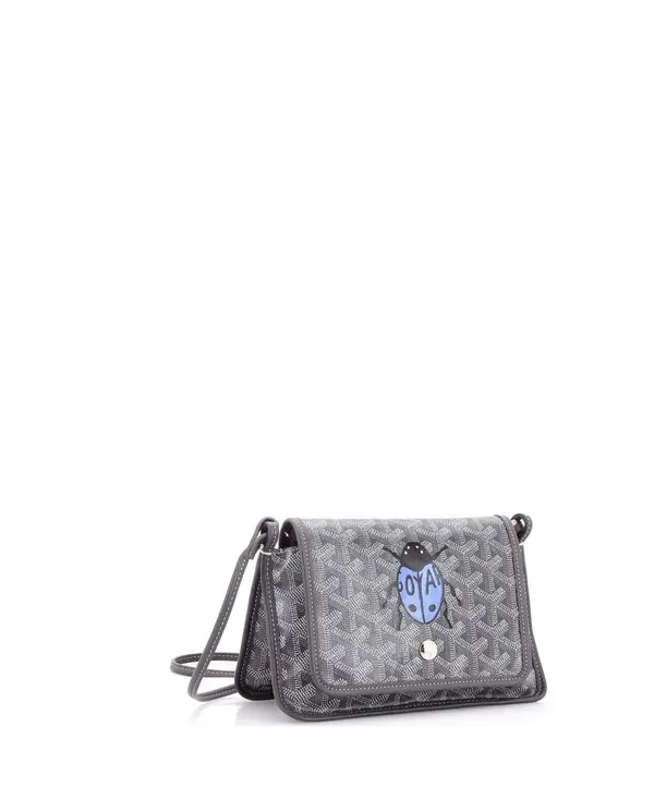 Goyard Plumet Clutch Wallet Printed Coated Canvas - Gray