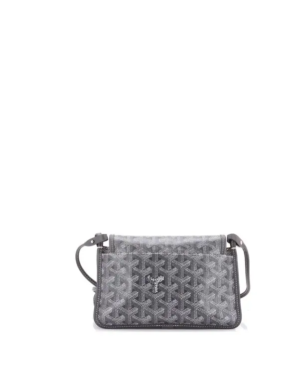 Goyard Plumet Clutch Wallet Printed Coated Canvas - Gray