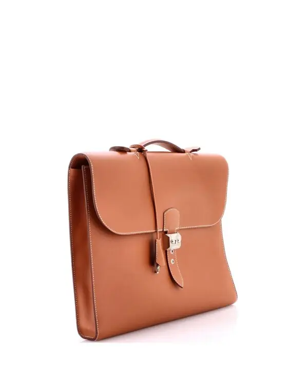 Hermès Sac A Depeches Light 1-37 Briefcase