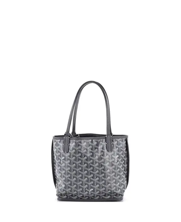 Goyard Anjou Reversible Tote Coated Canvas - Gray