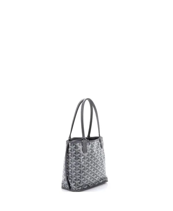 Goyard Anjou Reversible Tote Coated Canvas - Gray