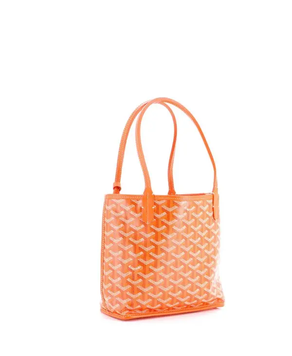 Goyard Anjou Reversible Tote Coated Canvas - Orange