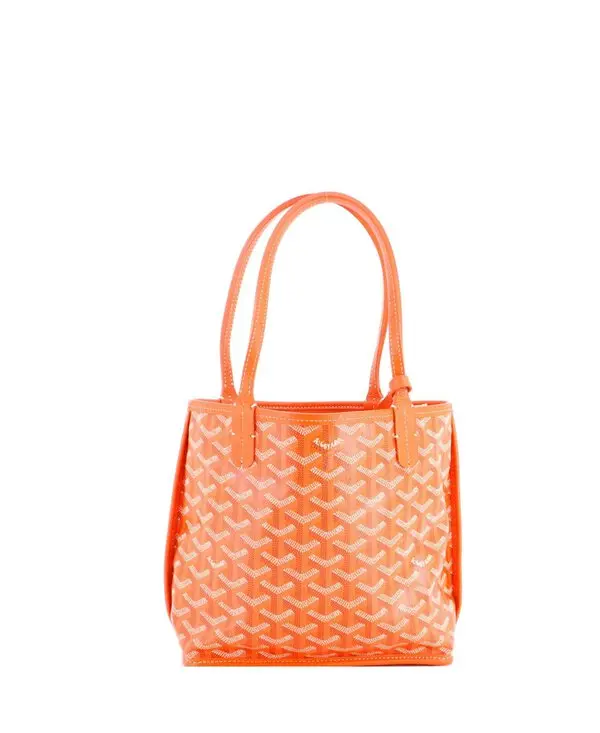 Goyard Anjou Reversible Tote Coated Canvas - Orange