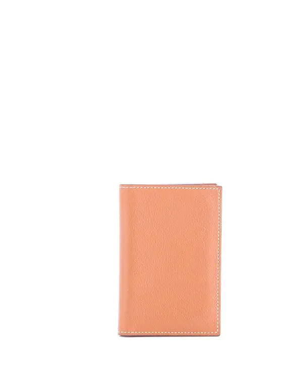 Hermès Mc2 Euclide Card Holder Case Leather - Brown