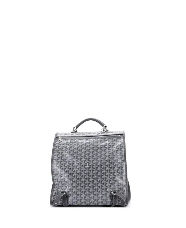 Goyard Saint Leger Briefcase Backpack Coated Canvas