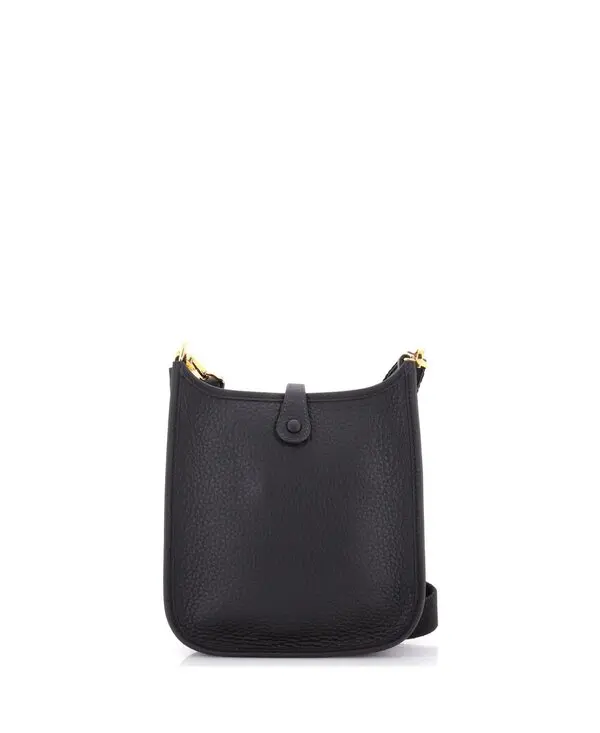 Hermès Tpm Evelyne Bag Gen Iii Clemence - Black