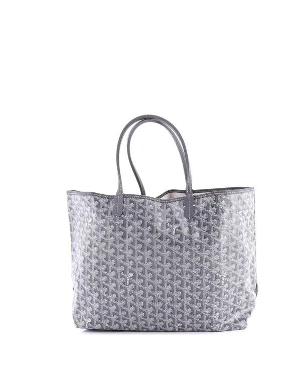 Goyard Pm Saint Louis Tote Coated Canvas - Gray