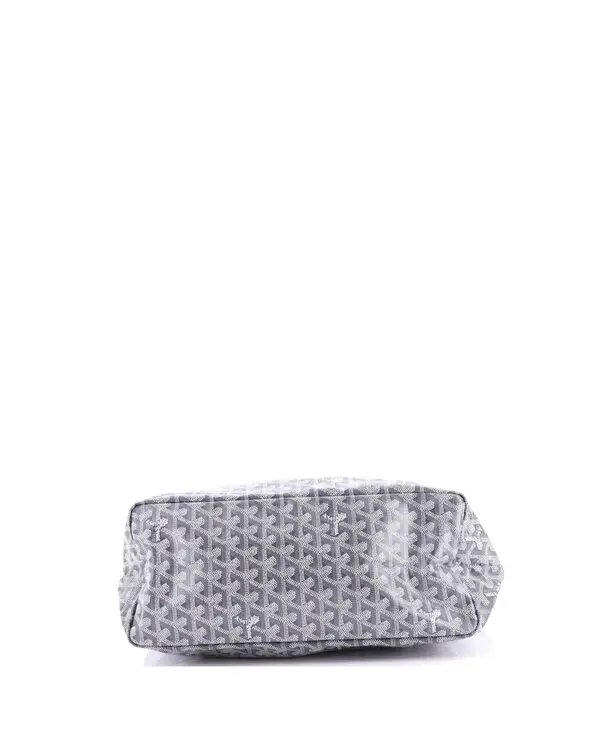 Goyard Pm Saint Louis Tote Coated Canvas - Gray