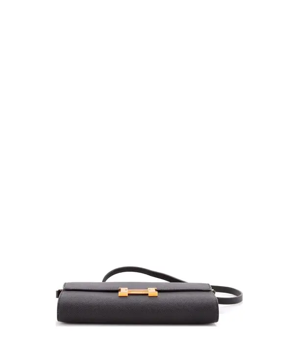 Hermès Constance To Go Wallet Epsom - Black
