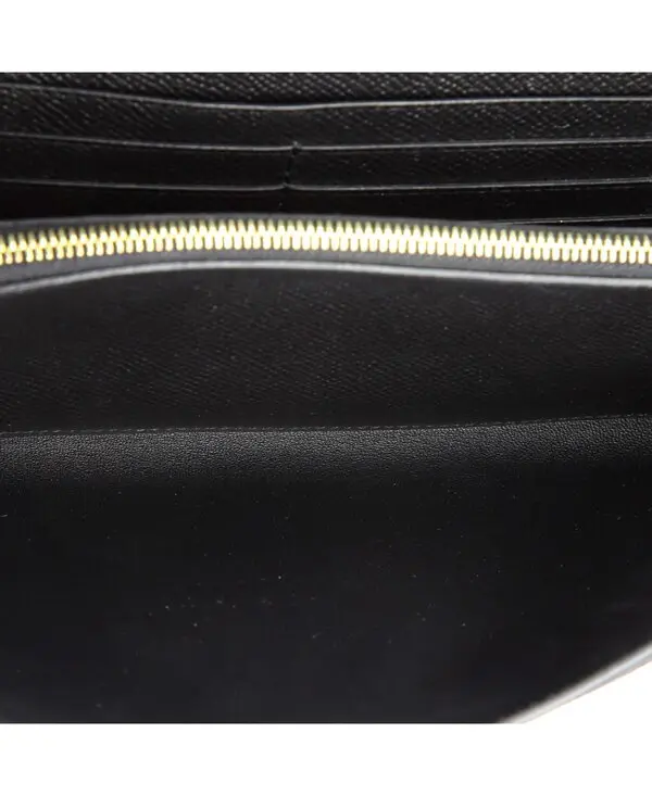 Hermès Constance To Go Wallet Epsom - Black