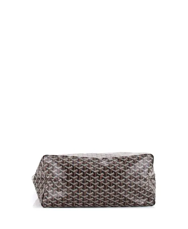 Goyard Gm Saint Louis Tote Coated Canvas - Black