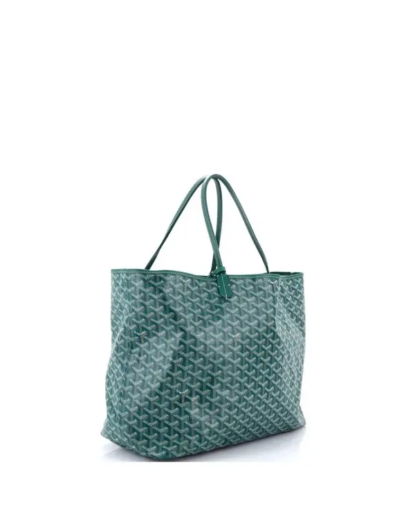 Goyard Gm Saint Louis Tote Coated Canvas - Green