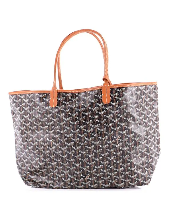Goyard Saint Louis Pm Tote Coated Canvas - Brown