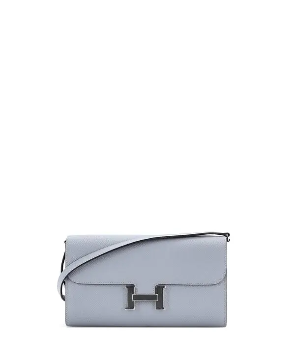 Hermès Constance To Go Wallet Epsom - Gray