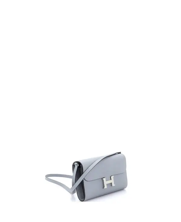 Hermès Constance To Go Wallet Epsom - Gray