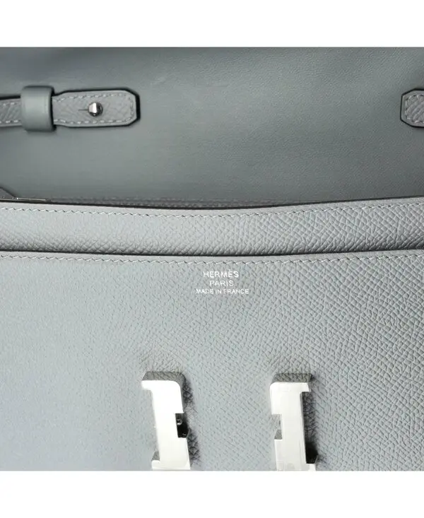 Hermès Constance To Go Wallet Epsom - Gray