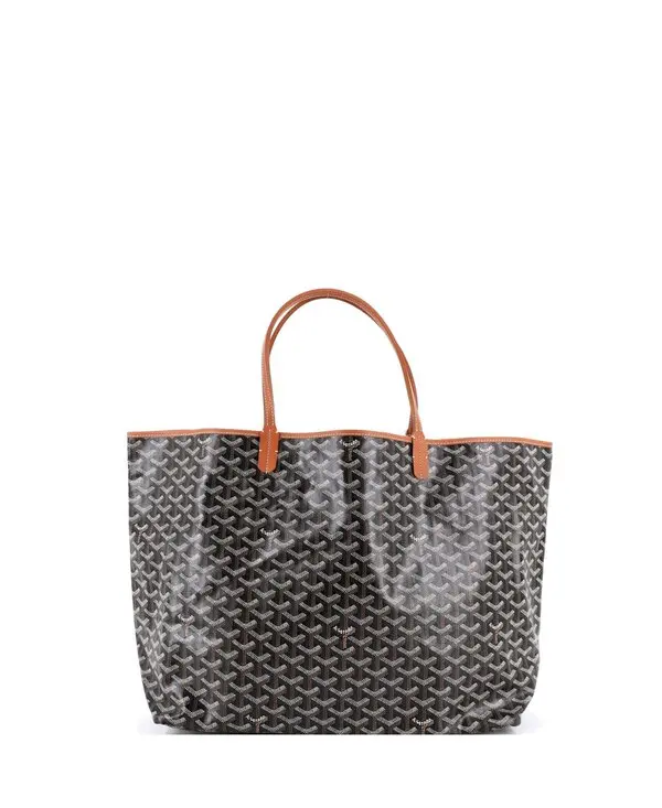 Goyard Gm Saint Louis Tote Coated Canvas - Brown