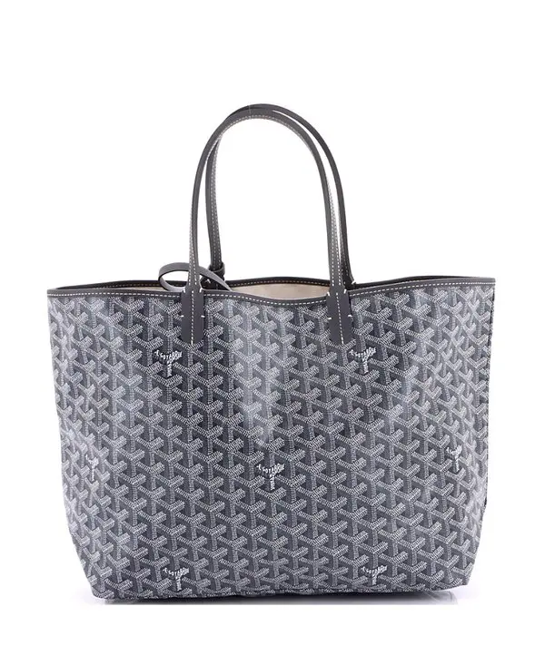 Goyard Pm Saint Louis Tote Coated Canvas - Gray