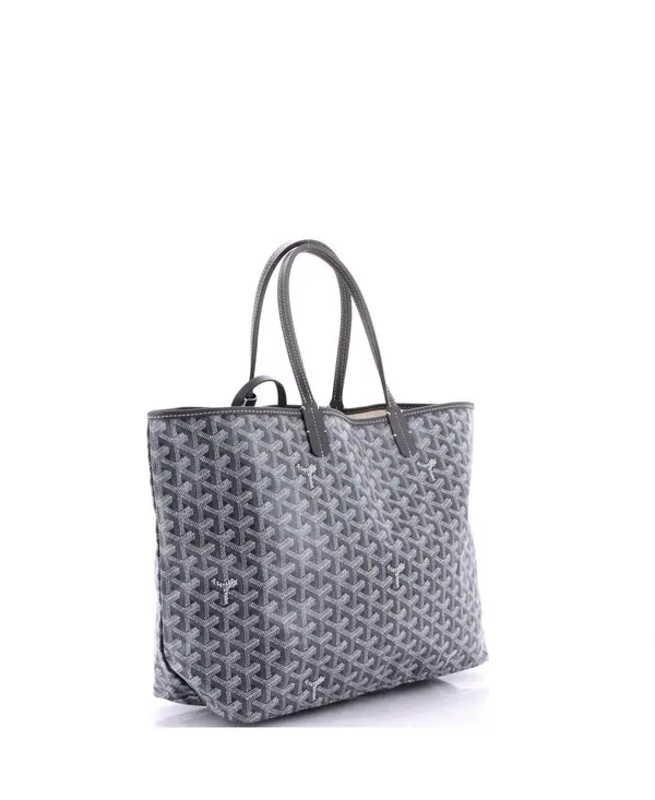 Goyard Pm Saint Louis Tote Coated Canvas - Gray