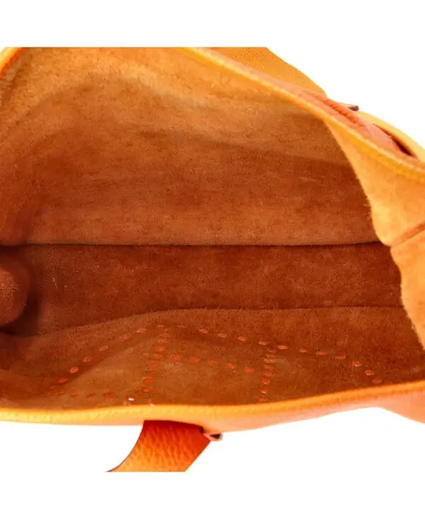 Hermès Gm Evelyne Bag Gen Iii Clemence - Orange