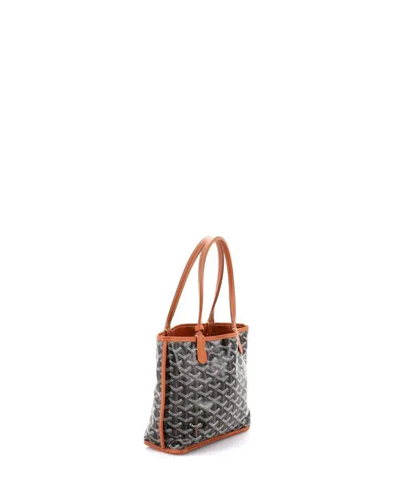 Goyard Anjou Reversible Tote Coated Canvas - Brown