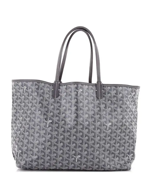 Goyard Saint Louis Pm Tote Coated Canvas - Gray