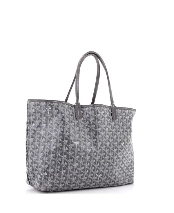Goyard Saint Louis Pm Tote Coated Canvas - Gray