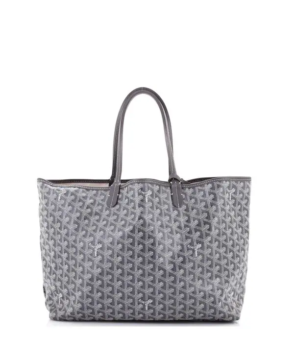 Goyard Saint Louis Pm Tote Coated Canvas - Gray