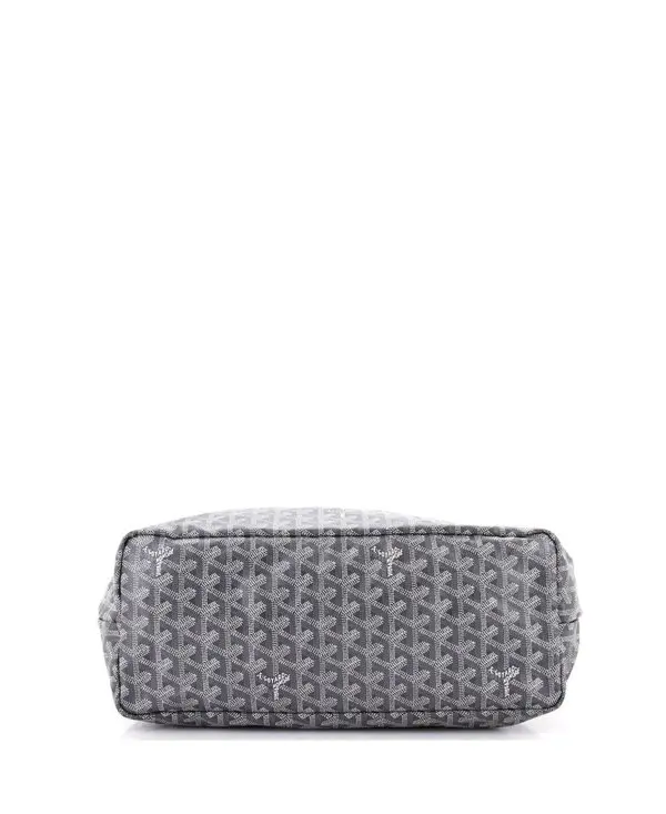 Goyard Saint Louis Pm Tote Coated Canvas - Gray