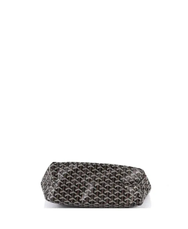 Goyard Pm Saint Louis Tote Coated Canvas - Black