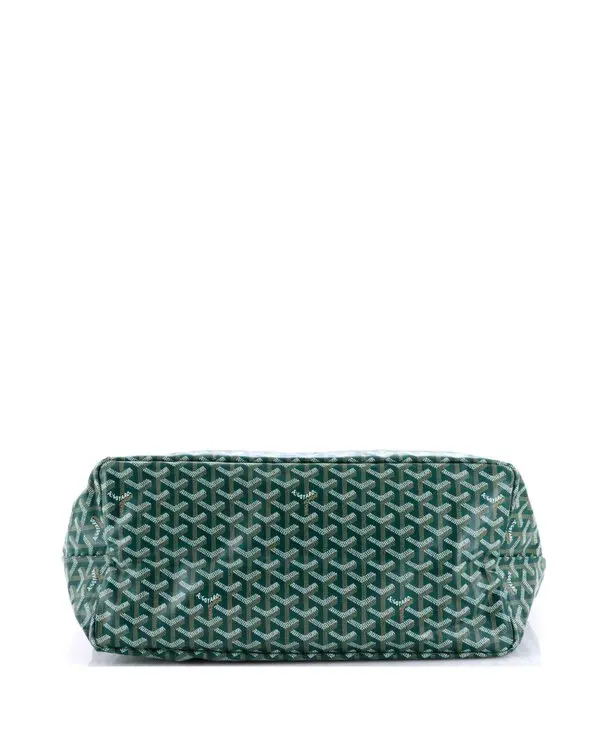 Goyard Gm Saint Louis Tote Coated Canvas - Green